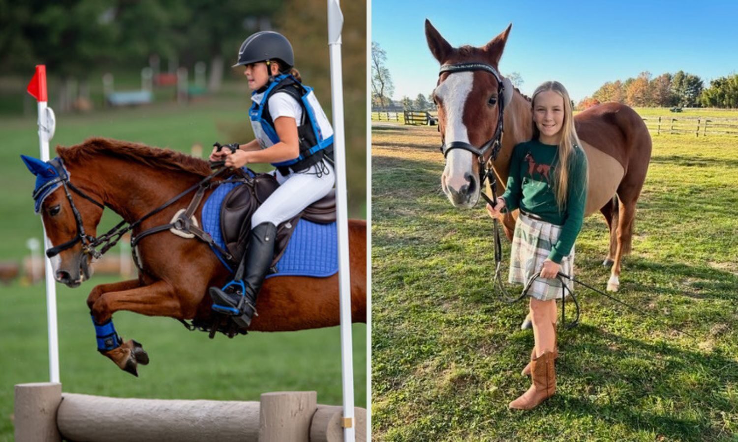 USEA | Now On Course: Lily Goeller and Amy's First Love Compete in…