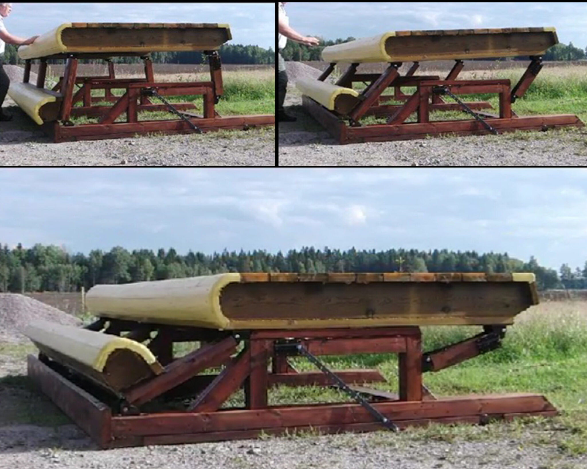 USEA | Exploring Collapsible Technology for Cross-Country Jumps